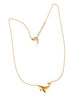Gold Pendant Necklace | Orca Necklace Chain – Noor Zara